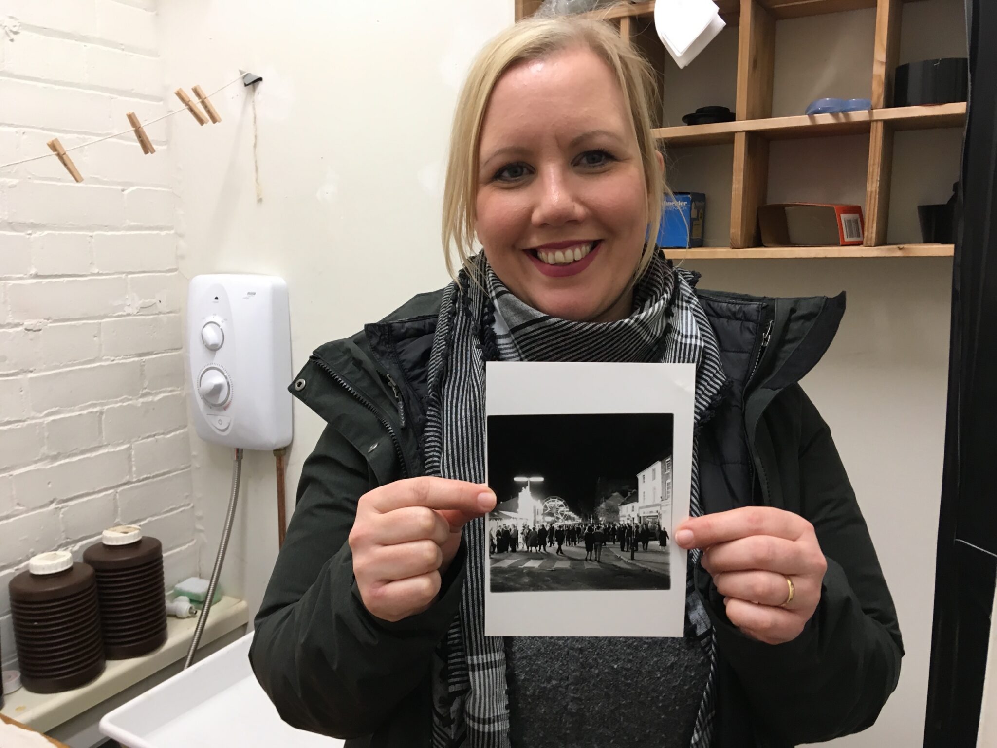 Pop-Up Dark Room in Hereford’s Buttermarket
