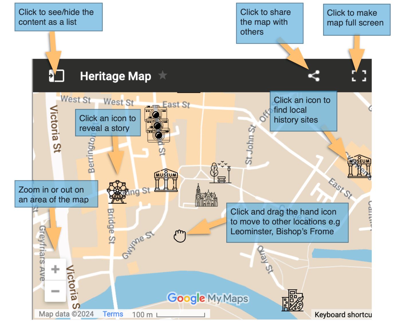 Heritage Map | Herefordshire Life Through a Lens
